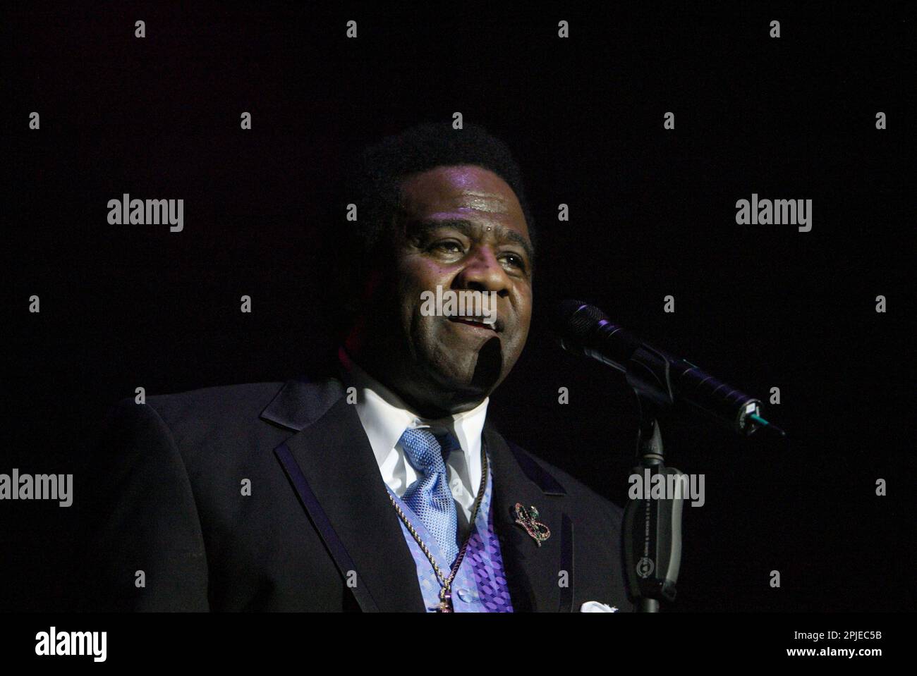 Al Green performing live in concert in The Domain during 'Festival ...