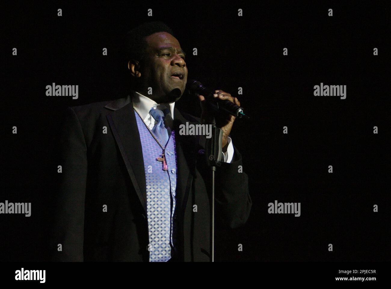 Al Green performing live in concert in The Domain during 'Festival ...