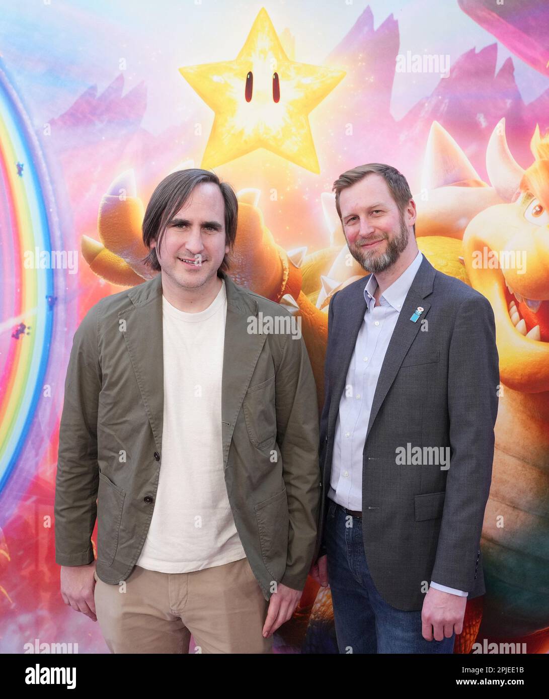 Los Angeles, USA. 01st Apr, 2023. (L-R) Michael Jelenic and Aaron ...