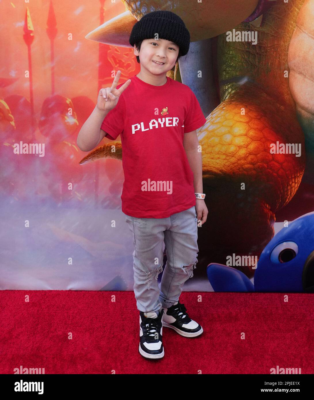 Los Angeles, USA. 01st Apr, 2023. Jonathan Le arrives at Universal ...