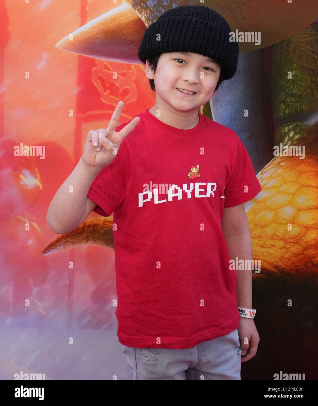 Los Angeles, USA. 01st Apr, 2023. Jonathan Le arrives at Universal ...