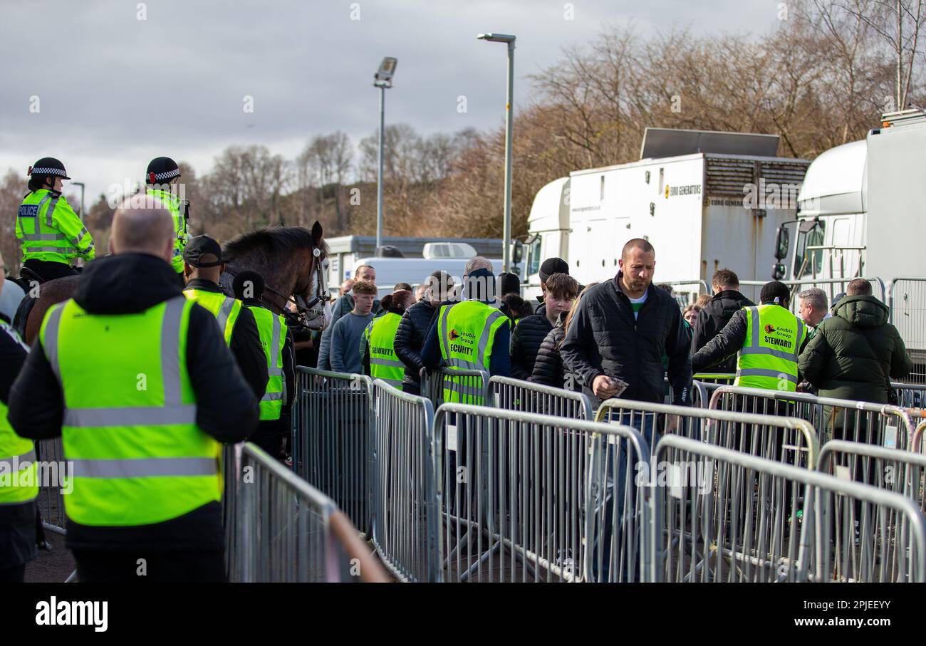 2nd April 2023; Victoria Park, Dingwall, Scotland: Scottish Premiership ...