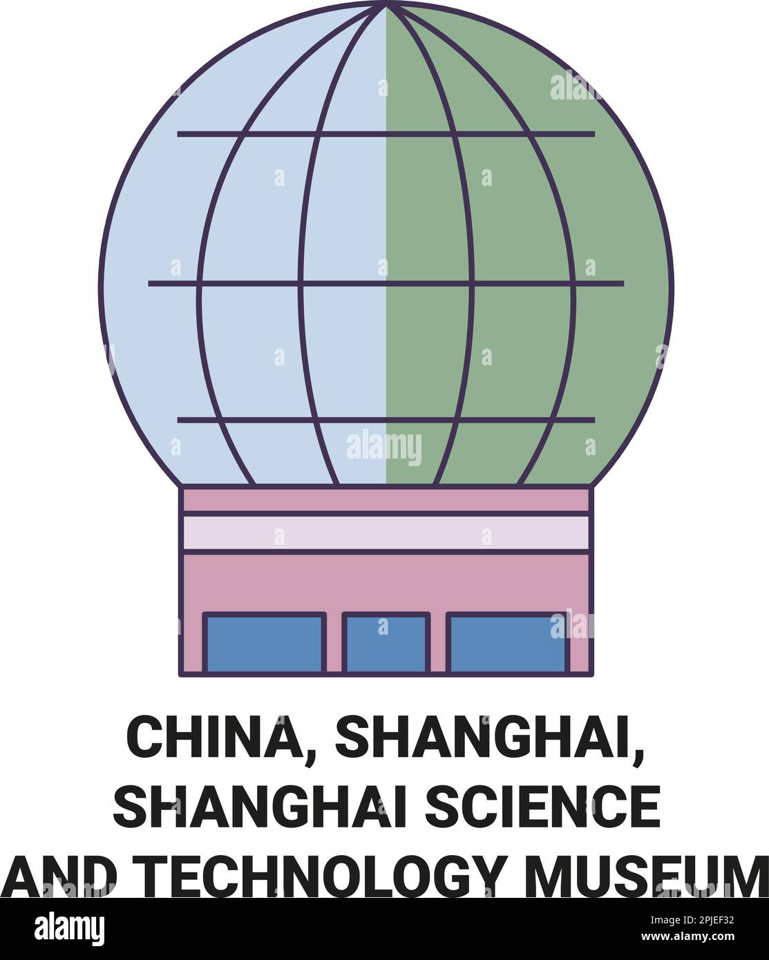 China shanghai shanghai science technology Stock Vector Images - Alamy