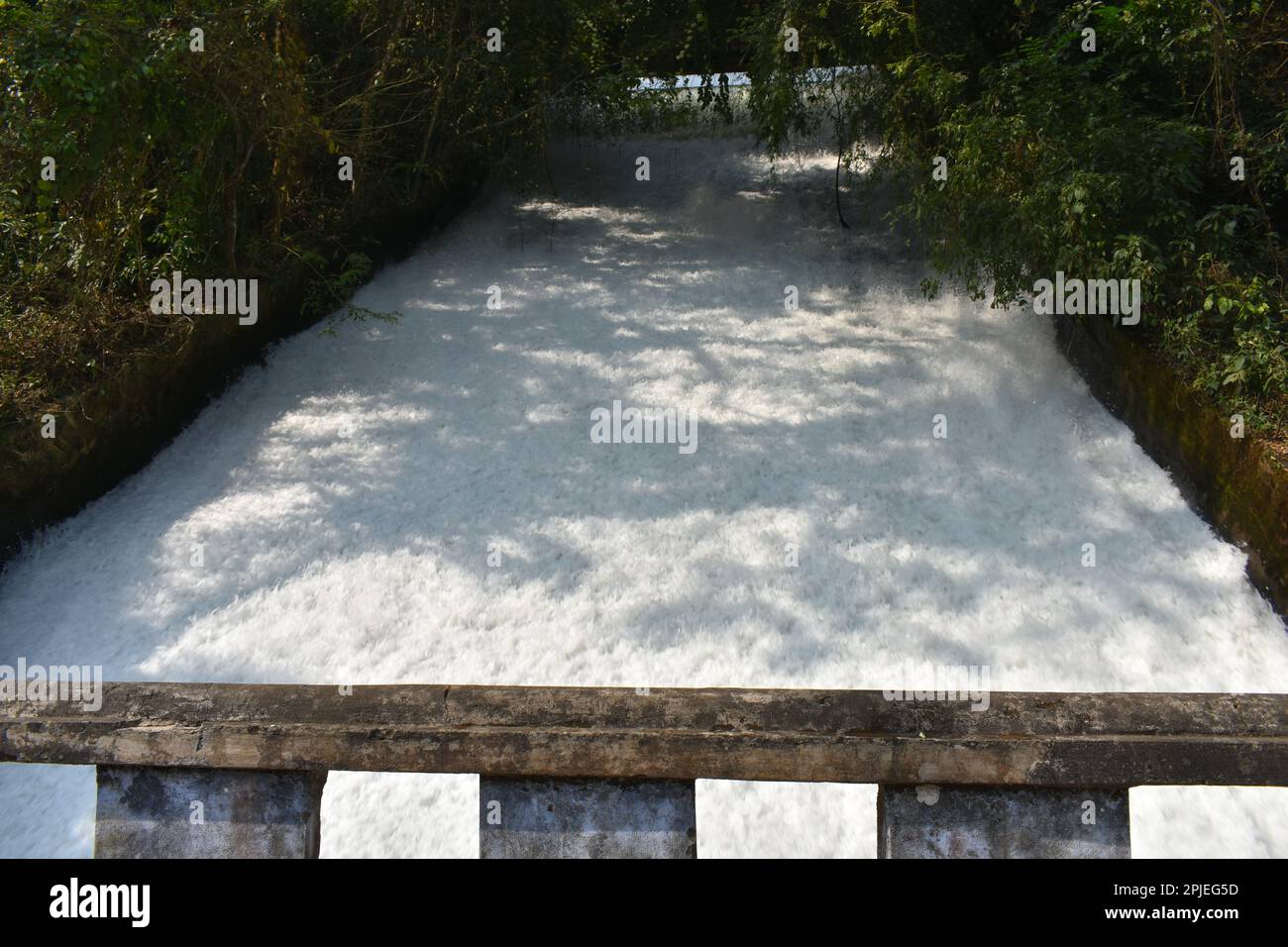 Dumboor hydroelectric project in Tripura with it's waterfall Stock ...