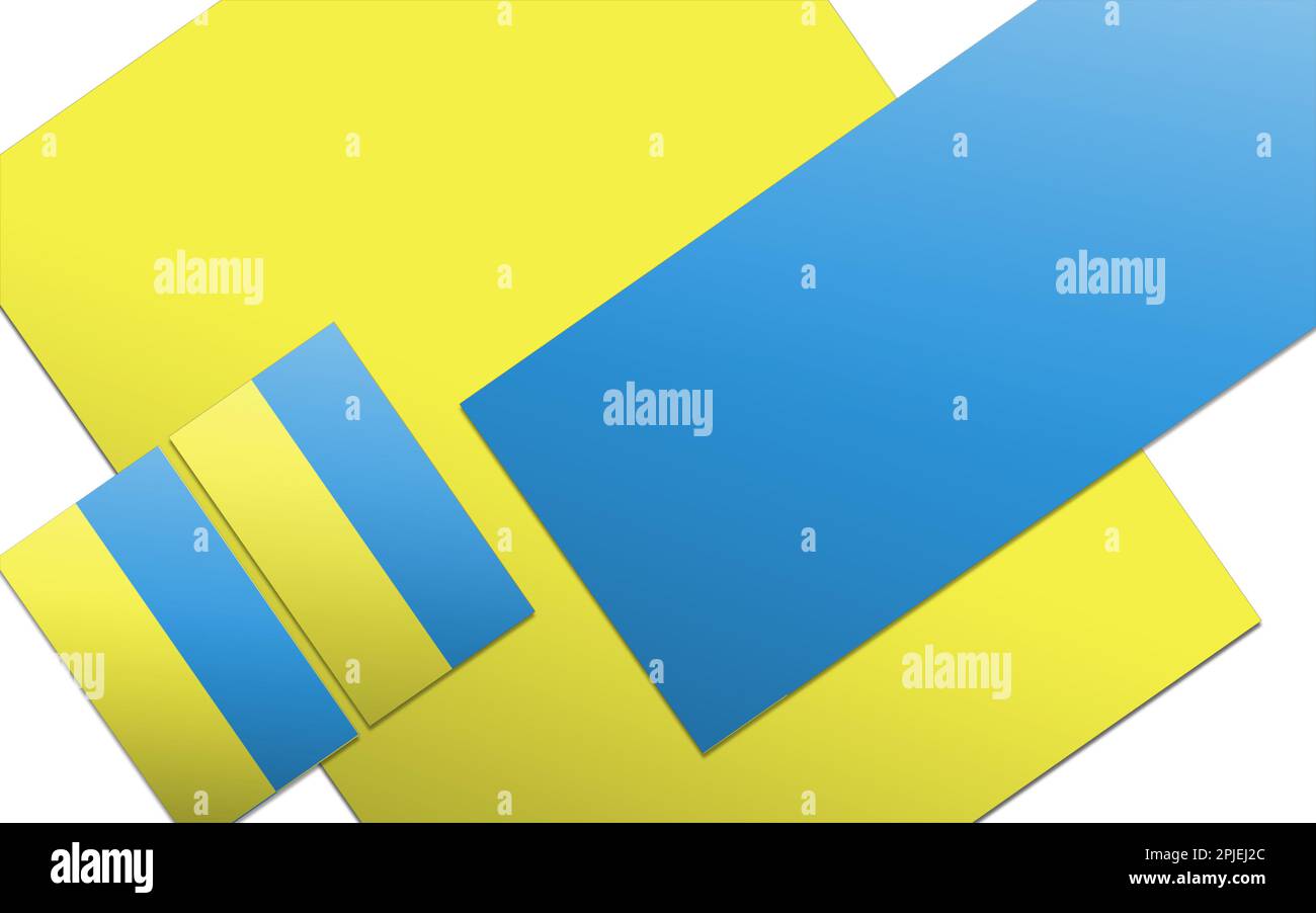 Promotional paper blank template for presentation layouts and design ...