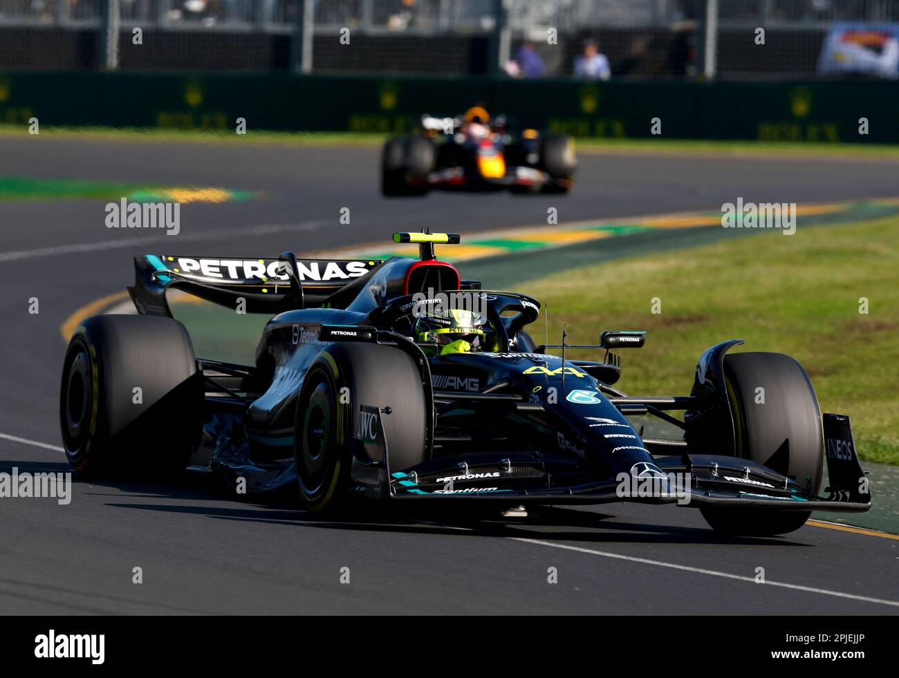 Melbourne, Australie. 02nd Apr, 2023. 44 HAMILTON Lewis (gbr), Mercedes ...