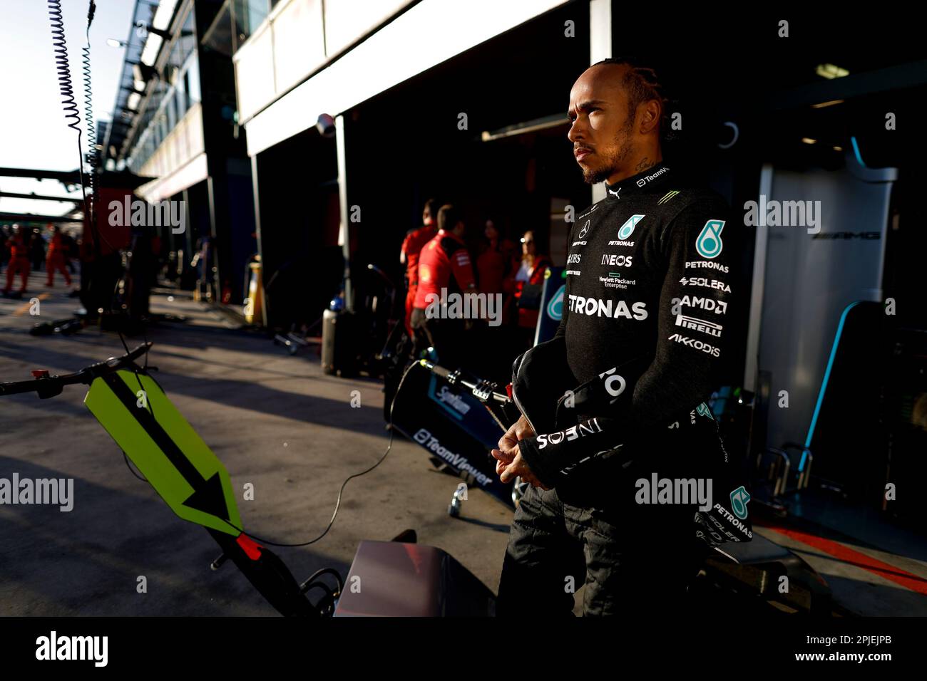 Melbourne, Australie. 02nd Apr, 2023. HAMILTON Lewis (gbr), Mercedes ...
