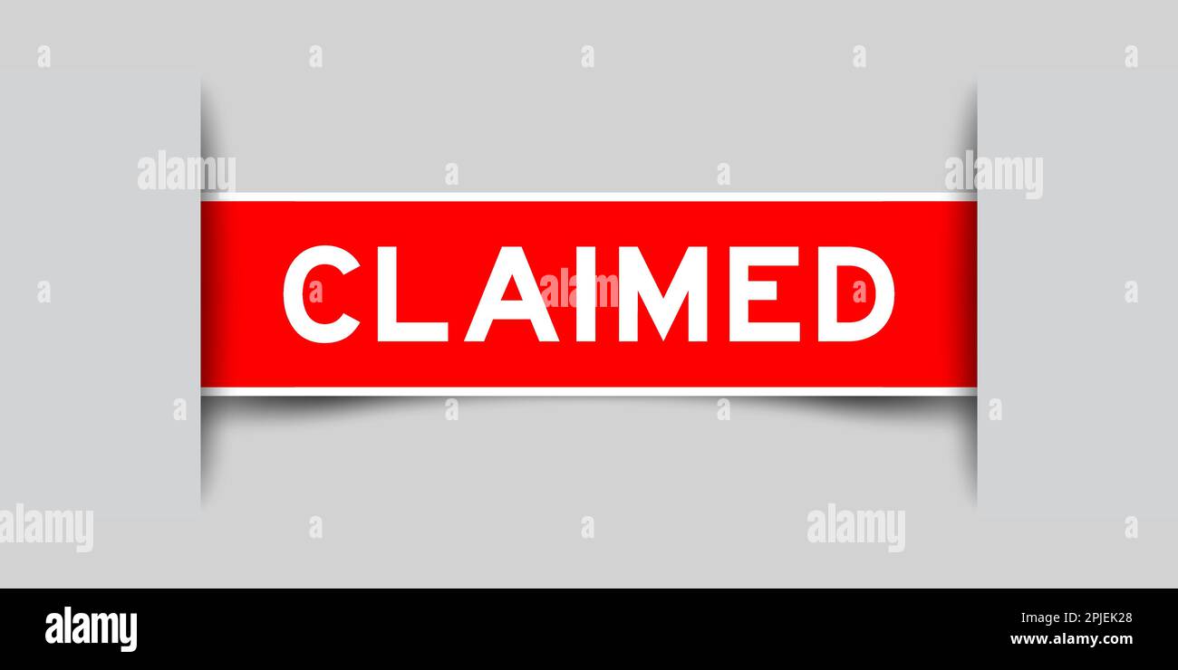 Been claimed Stock Vector Images - Alamy