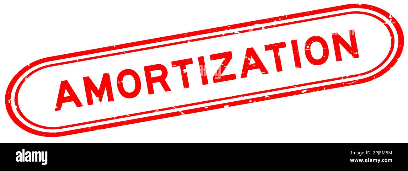 Grunge red amortization word rubber seal stamp on white background Stock Vector Image & Art - Alamy