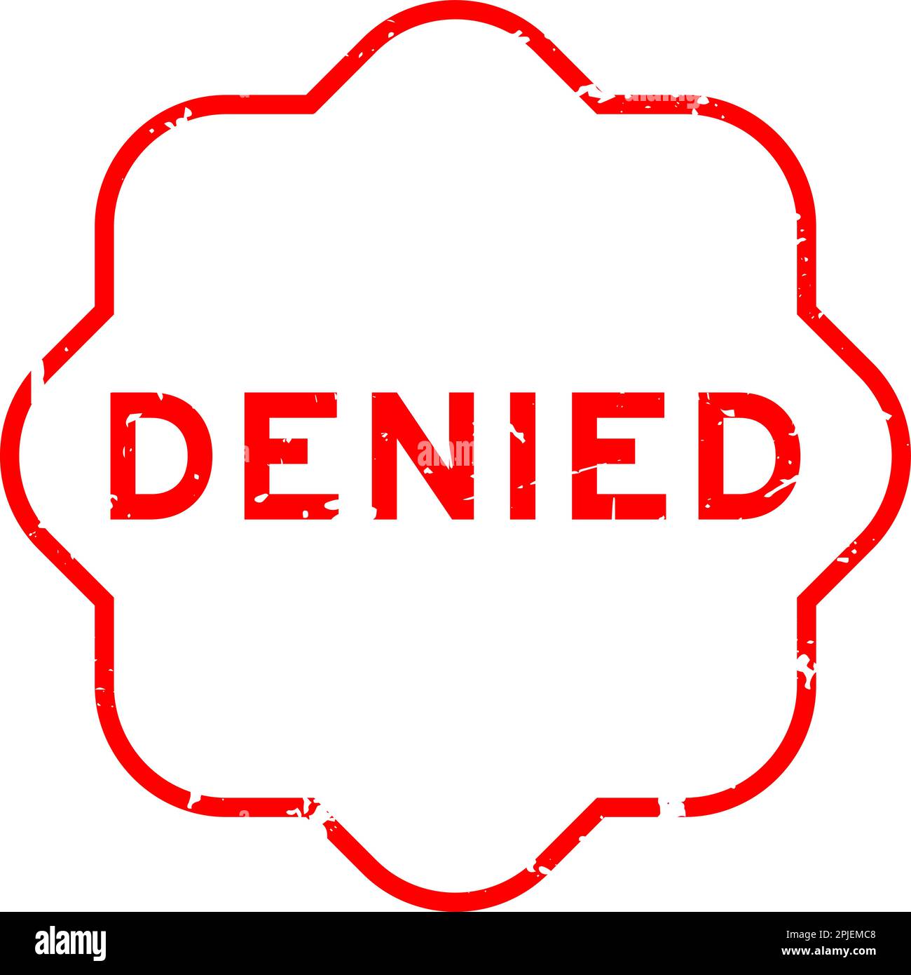 Veto stamp Stock Vector Images - Alamy