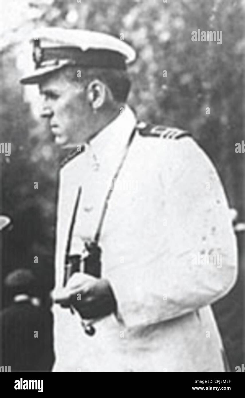 Commander John Kenneth Leveson "Jack" Ross Stock Photo - Alamy