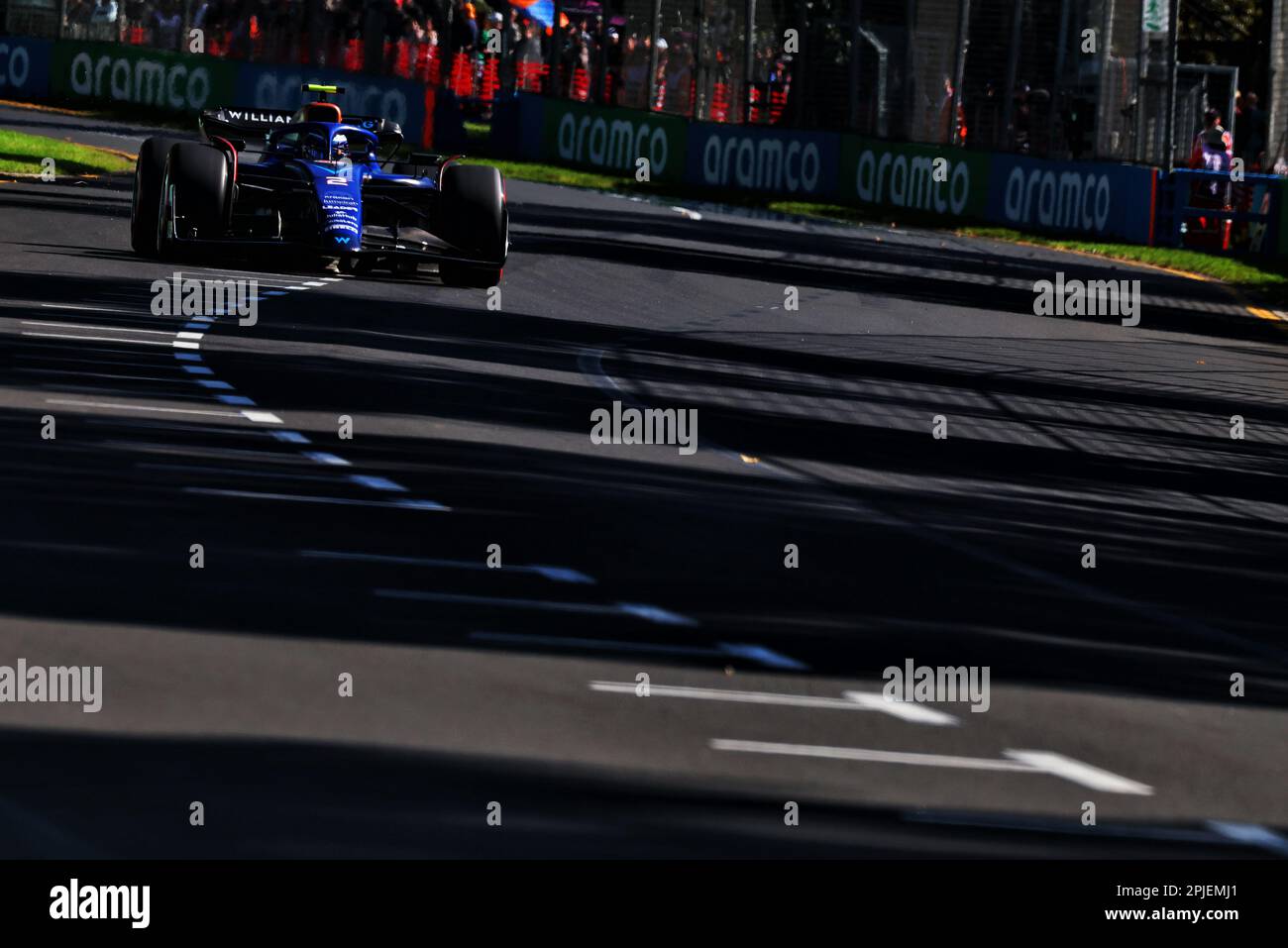 Melbourne, Australia. 02nd Apr, 2023. Logan Sargeant (USA) Williams ...