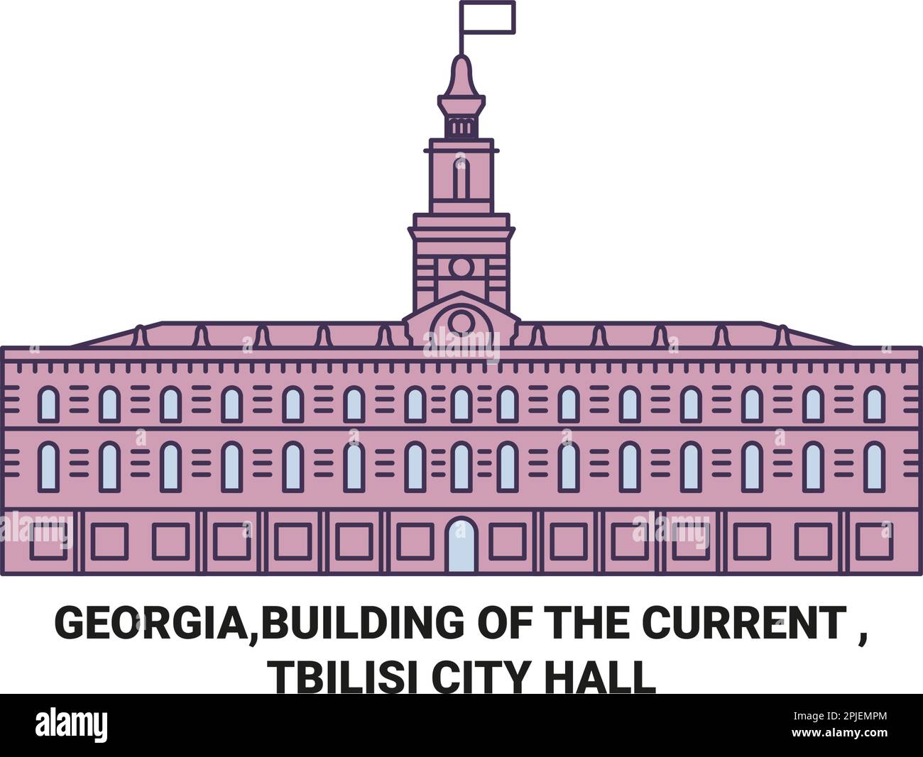 Georgia,Building Of The Current , Tbilisi City Hall travel landmark ...