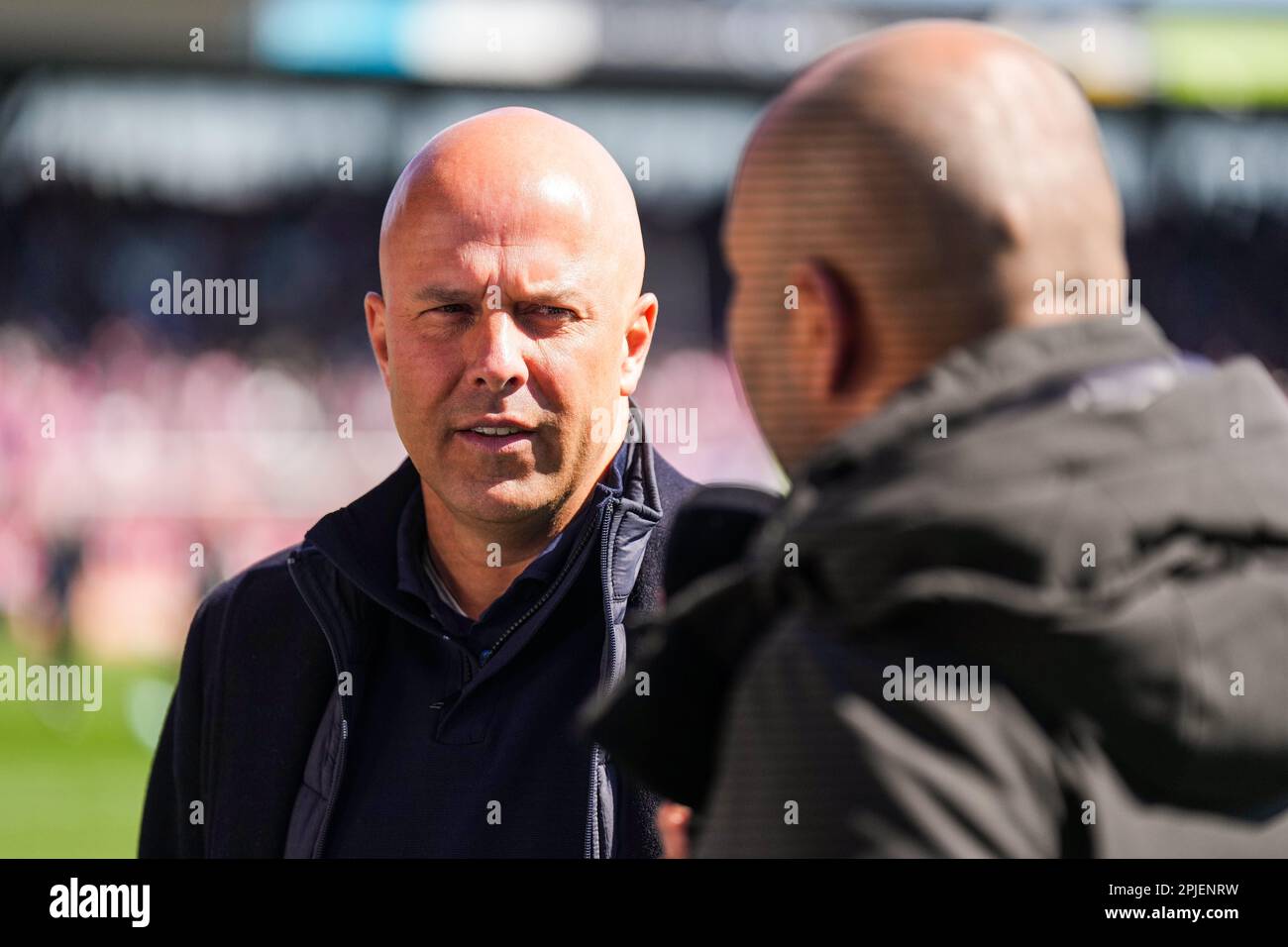 Rotterdam - Feyenoord coach Arne Slot during the match between Sparta ...