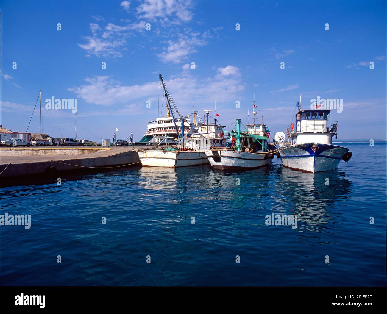 Bozcaada island in Turkey, Aegean Sea Stock Photo - Alamy