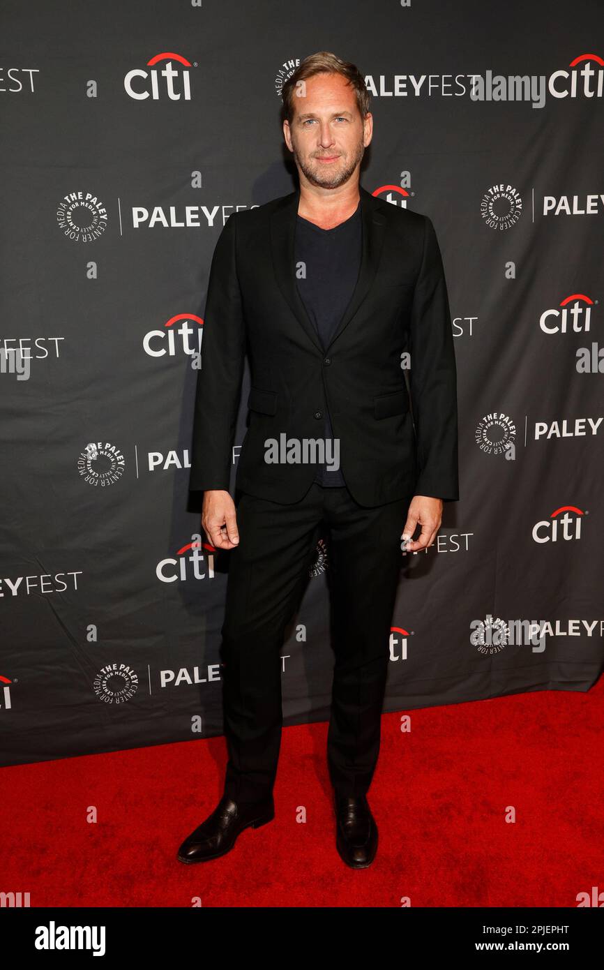 Hollywood, Ca. 1st Apr, 2023. Josh Lucas at PaleyFest 2023 presentation ...