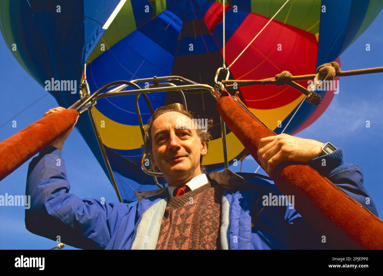 Don Cameron, balloonist, Bristol, UK Stock Photo - Alamy