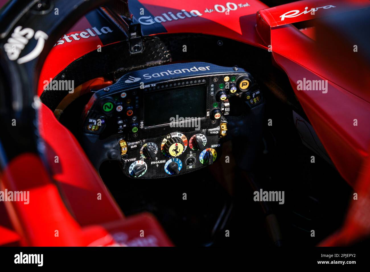 Melbourne, Australia. 2nd Apr, 2023. Car of #16 Charles Leclerc (MCO ...