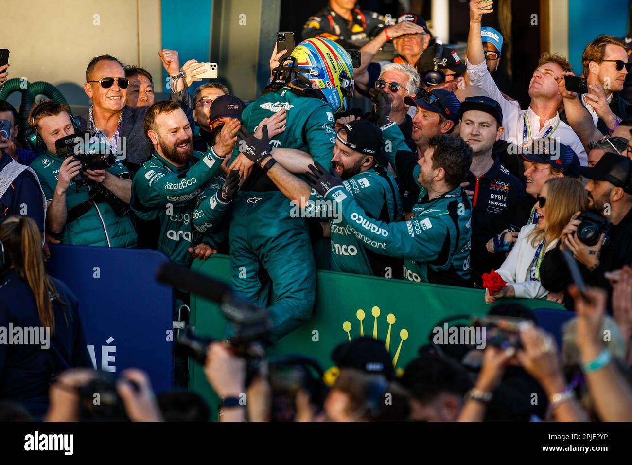 Melbourne, Australia. 2nd Apr, 2023. #14 Fernando Alonso (ESP, Aston ...