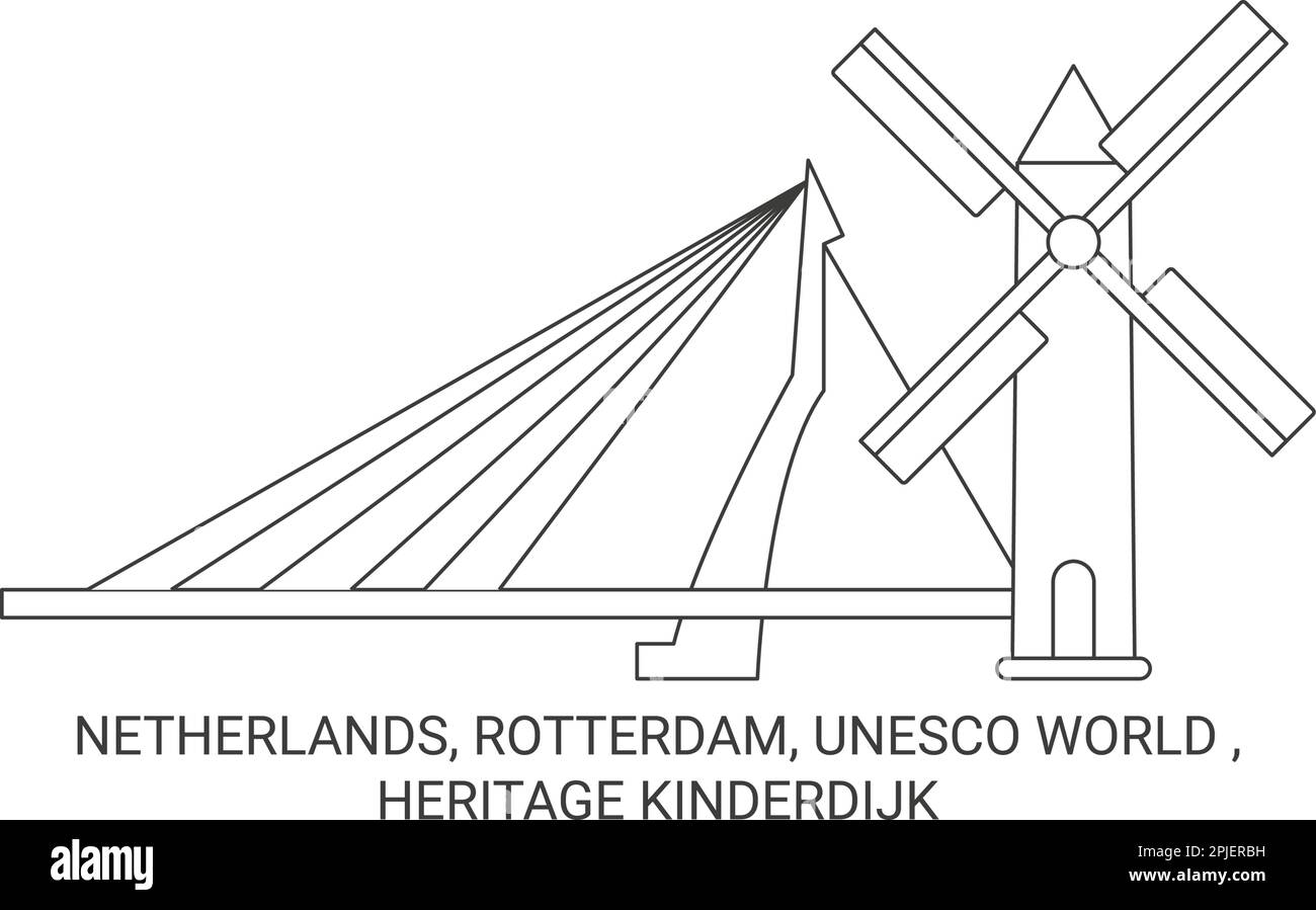 Netherlands, Rotterdam, Unesco World , Heritage Kinderdijk travel ...