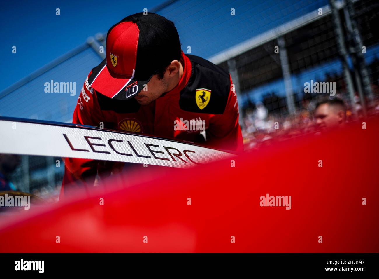 Melbourne, Australia. 2nd Apr, 2023. #16 Charles Leclerc (MCO, Scuderia ...