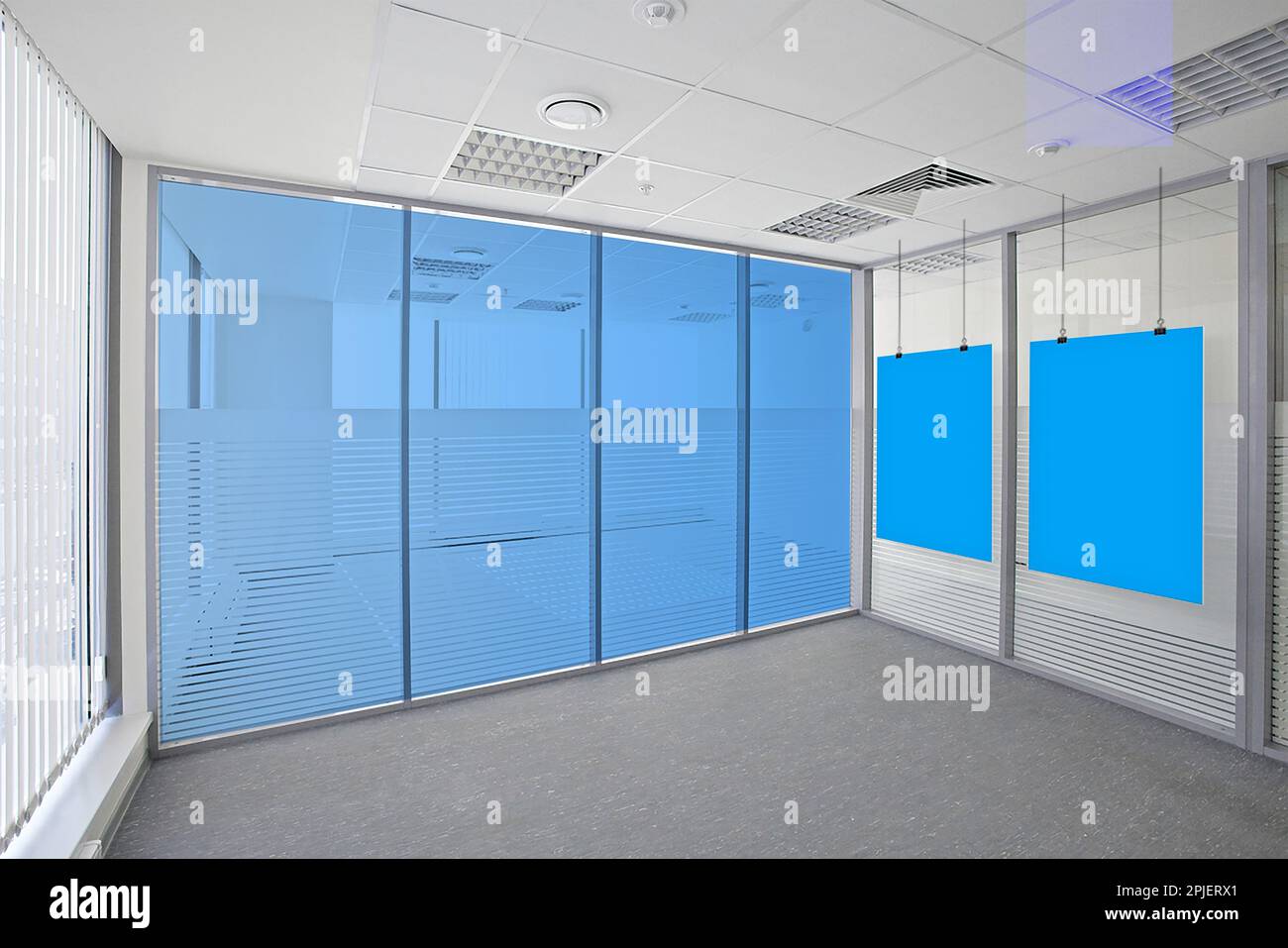 Office Posters and Billboards Design for Effective Space Branding Stock ...