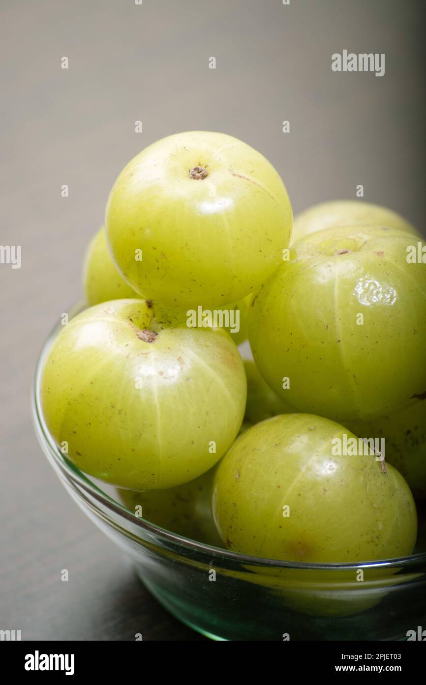 Fresh amla hi-res stock photography and images - Alamy