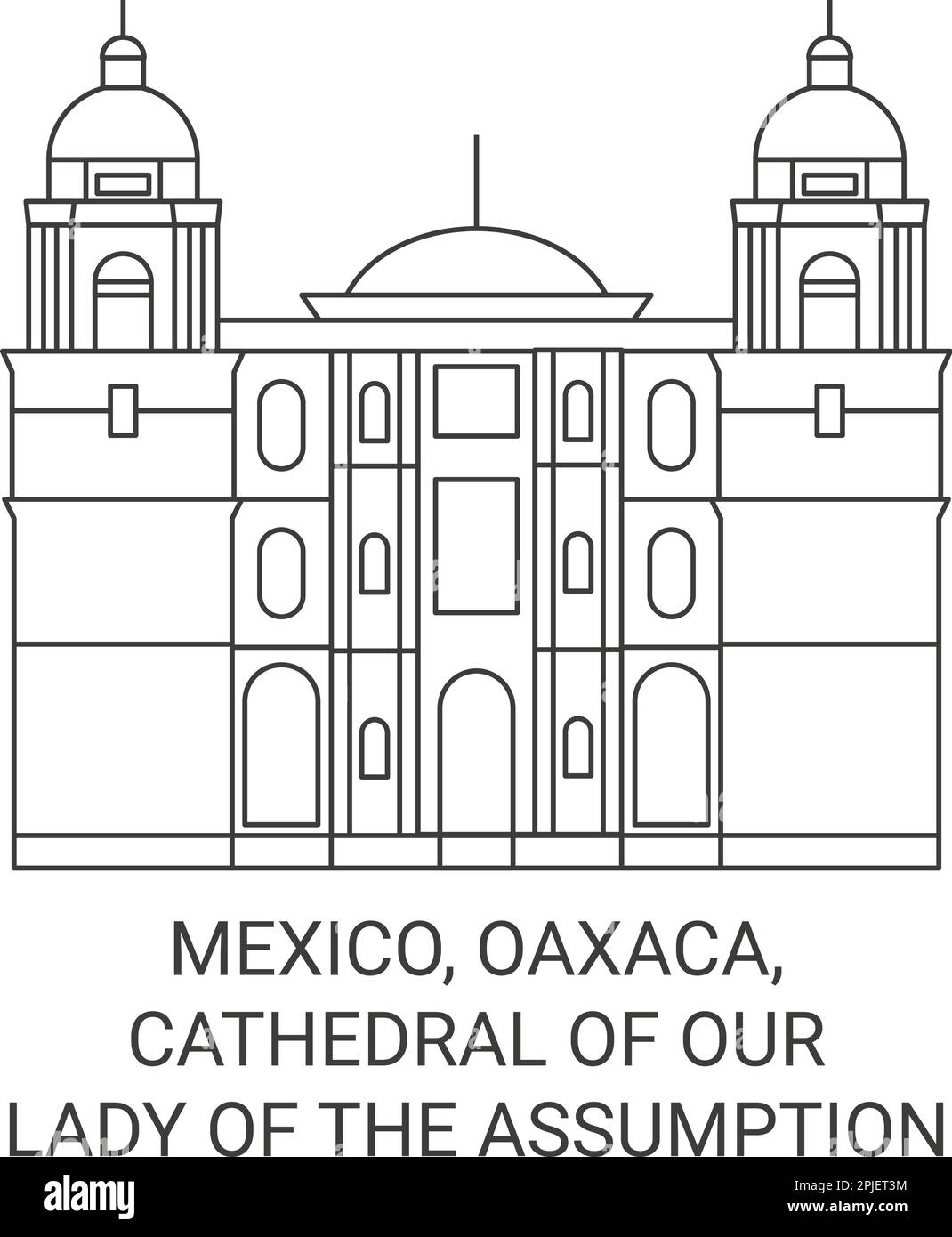 Zocalo Oaxaca Mexico Stock Vector Images Alamy