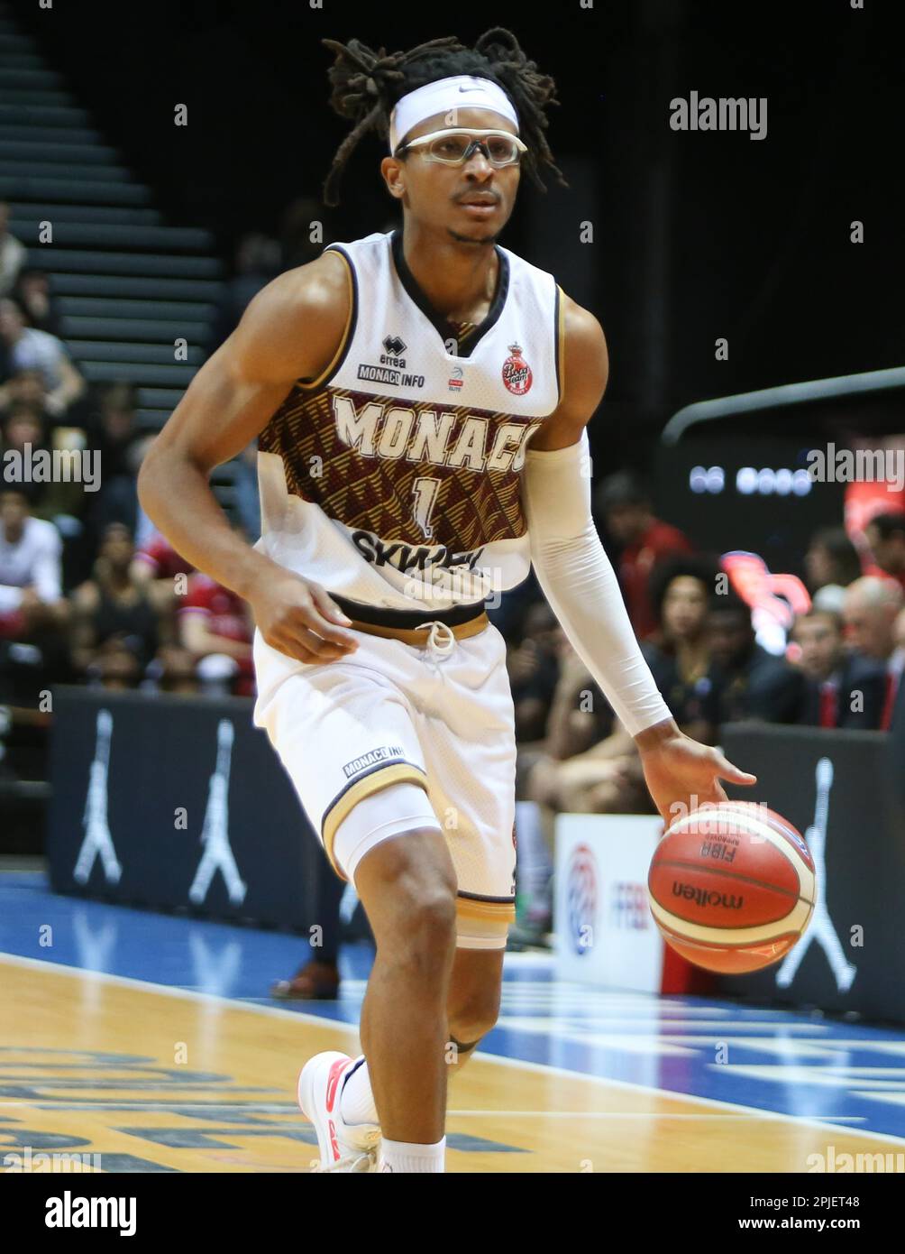 Chima MONEKE of AS MONACO the French cup, Top 8, Semi-finals Basketball ...