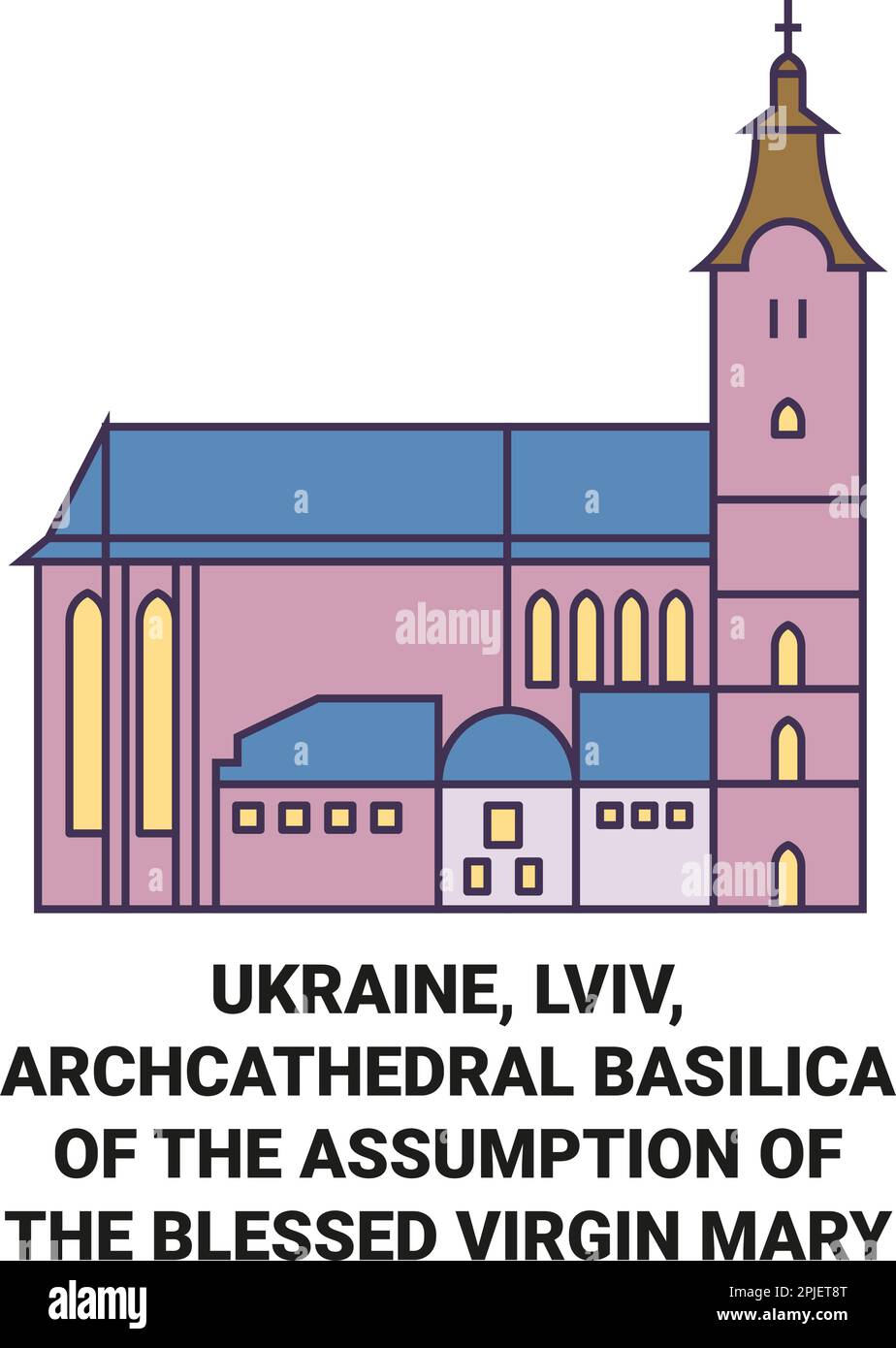 Ukraine Lviv Archcathedral Basilica Of The Assumption Of The Blessed