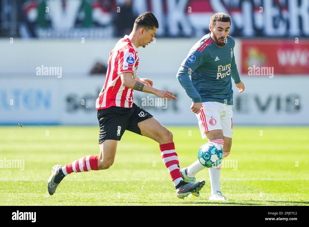 Rotterdam - Orkun Kokcu of Feyenoord during the match between Sparta Rotterdam v Feyenoord at ...