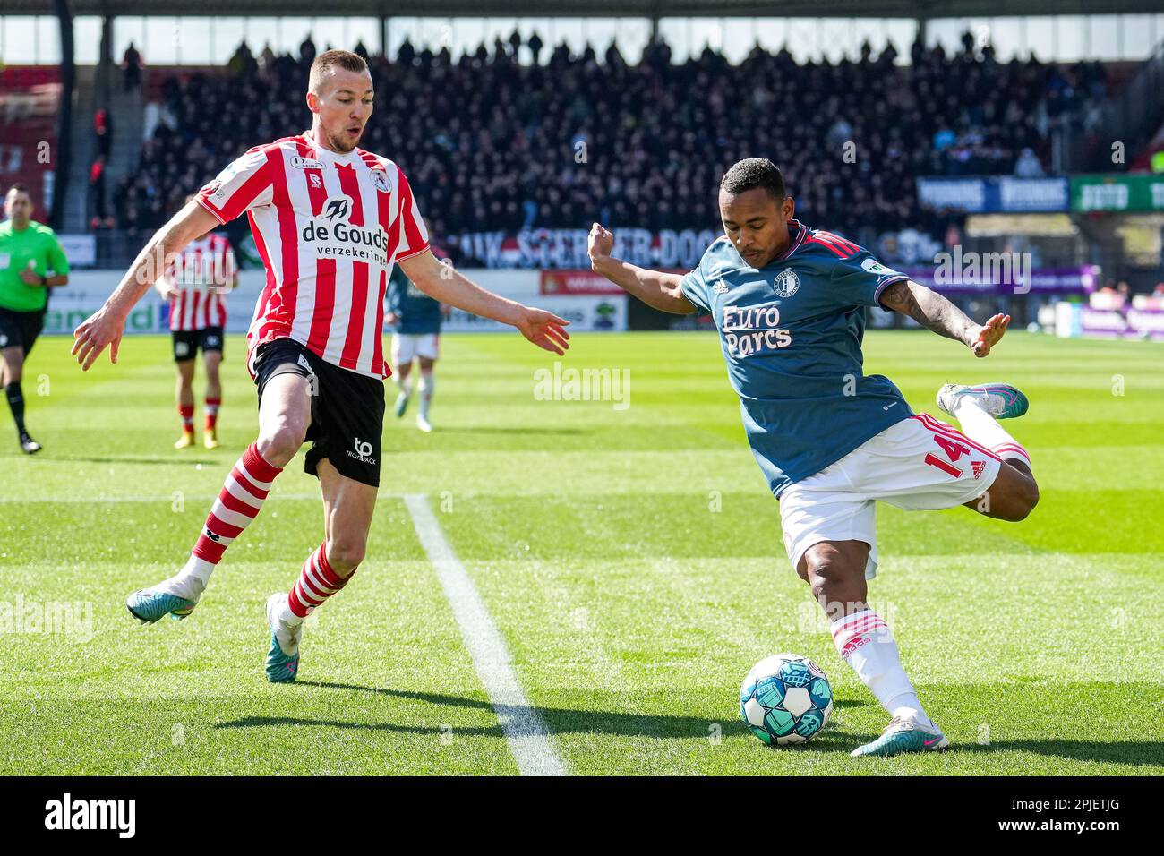 Rotterdam - Arno Verschueren of Sparta Rotterdam, Igor Paixao of ...