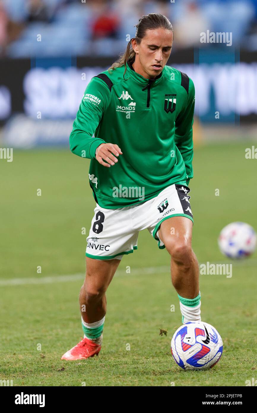 Sydney, Australia. 01st Apr, 2023. Lachlan Wales of Western United ...