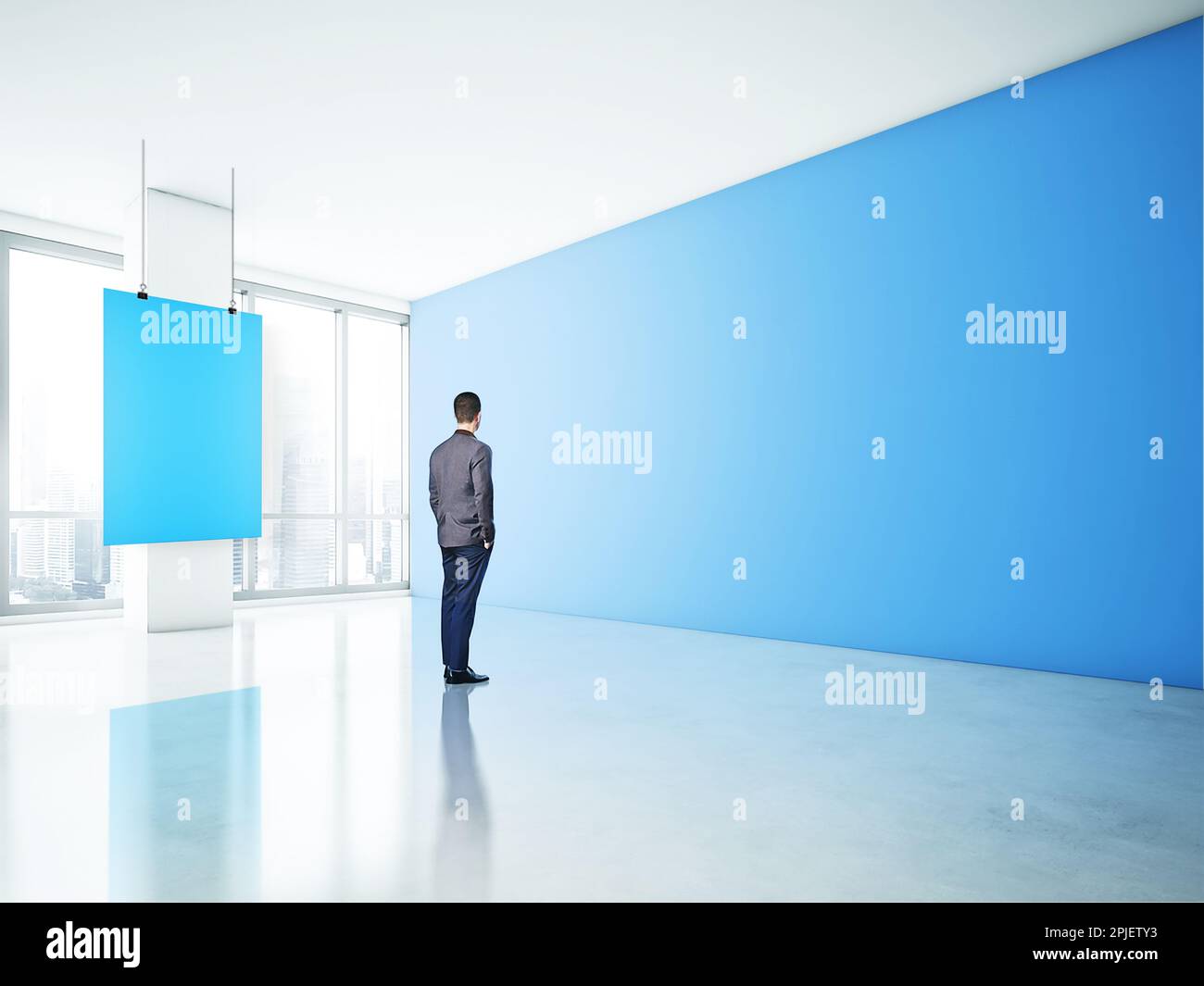 Office Posters and Billboards Design for Effective Space Branding Stock ...