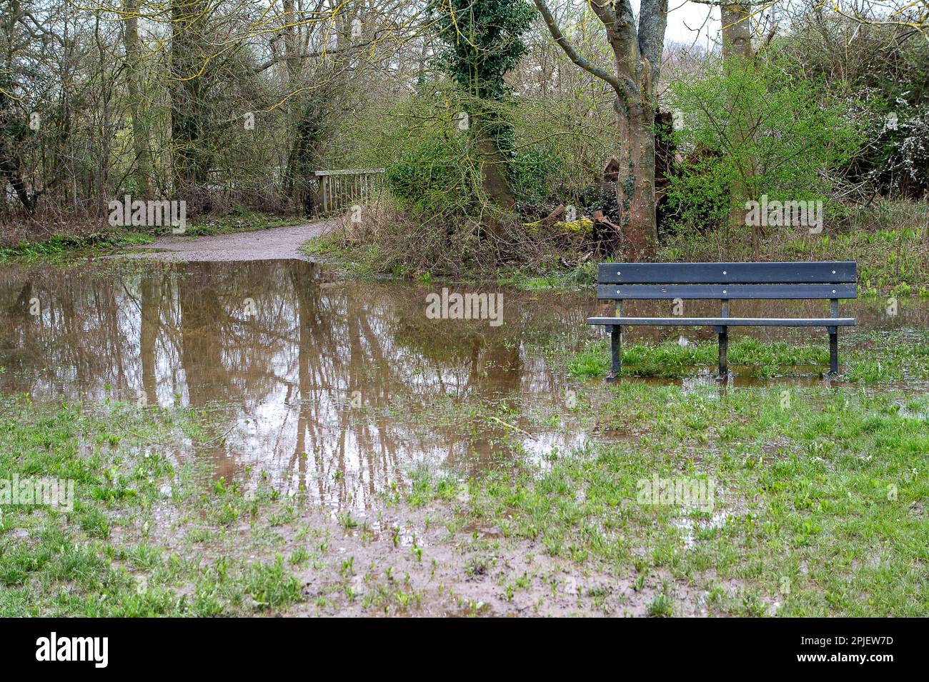 Maidenhead, Berkshire, UK. 2nd April, 2023. Parts of Ockwells Park in ...