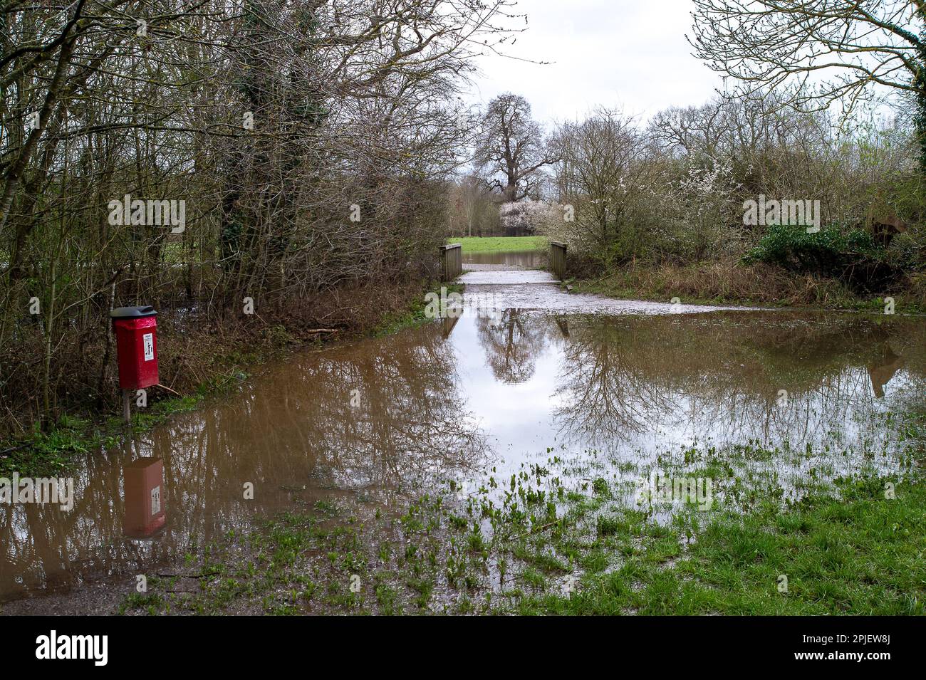 Maidenhead, Berkshire, UK. 2nd April, 2023. Parts of Ockwells Park in ...