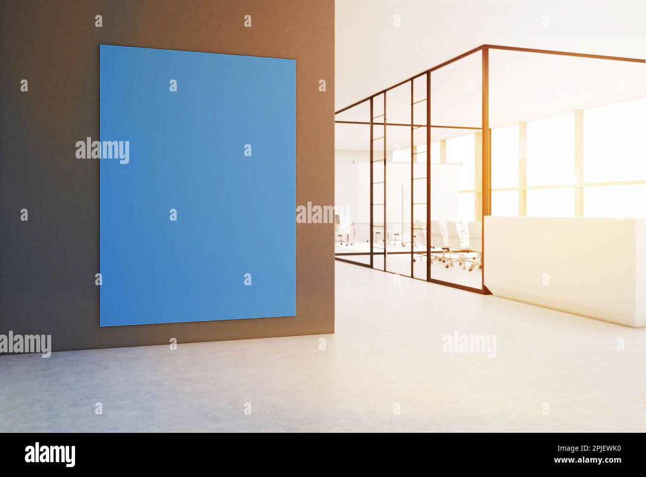 Office Posters and Billboards Design for Effective Space Branding Stock ...