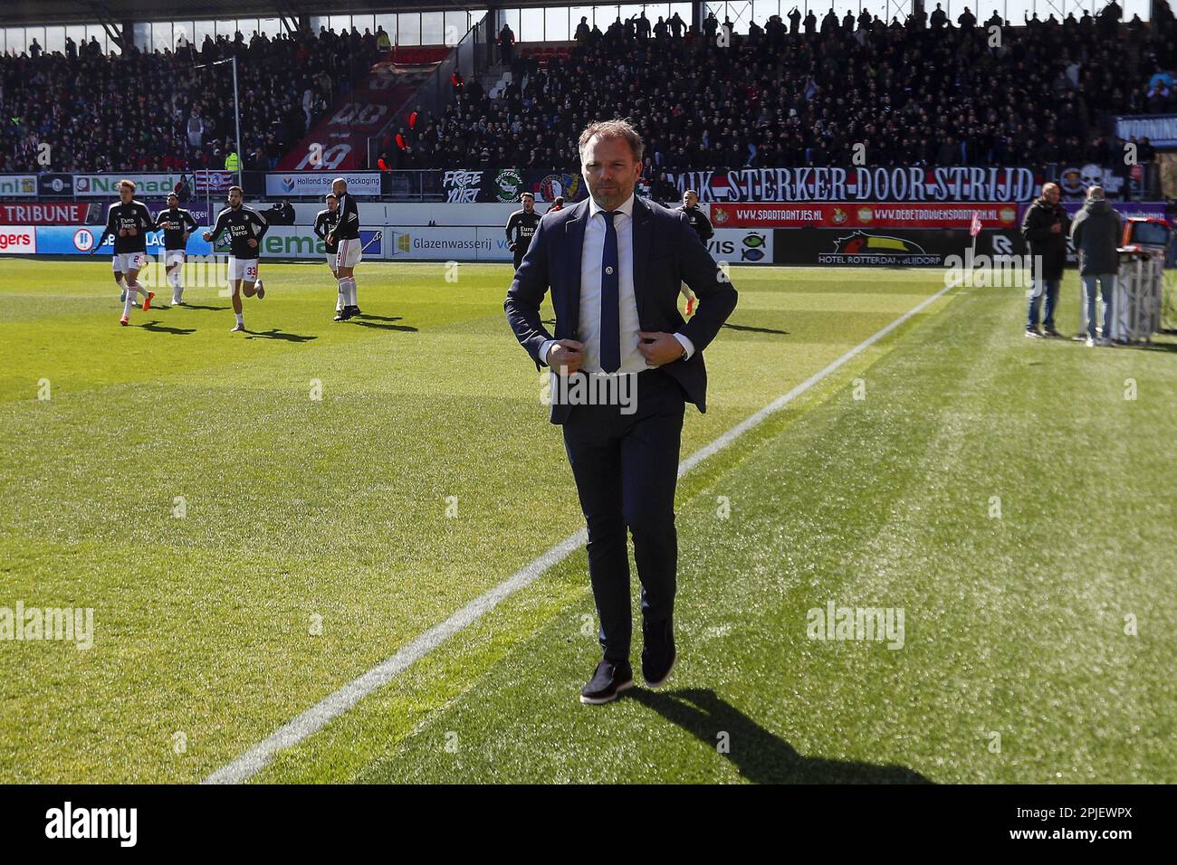 ROTTERDAM - SPARTA ROTTERDAM COACH MAURICE STEIJN during the Dutch ...