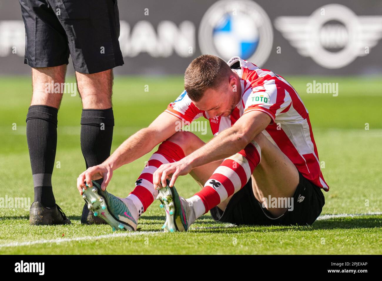 Rotterdam - Arno Verschueren of Sparta Rotterdam during the match ...