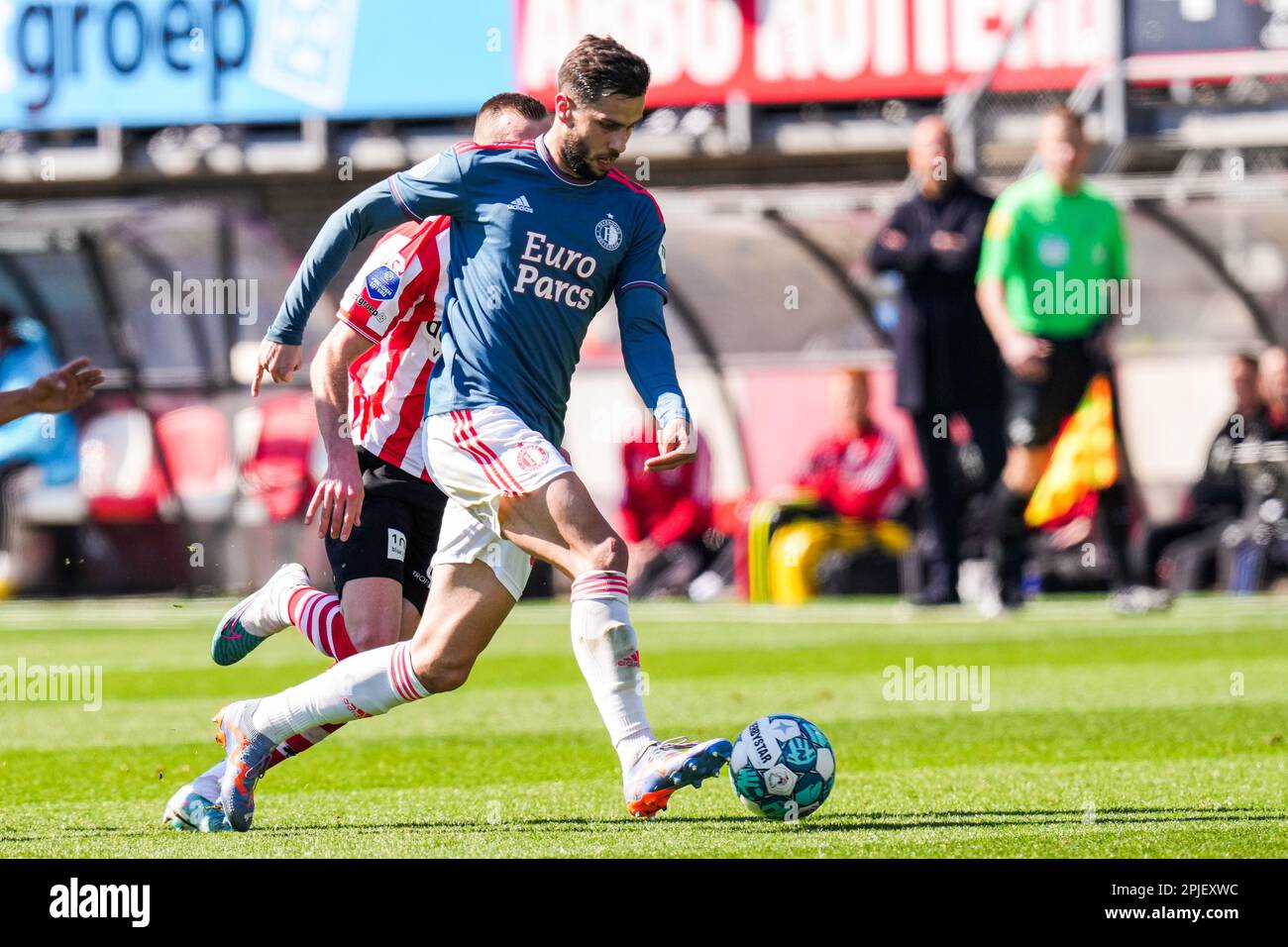 Rotterdam - David Hancko of Feyenoord during the match between Sparta ...