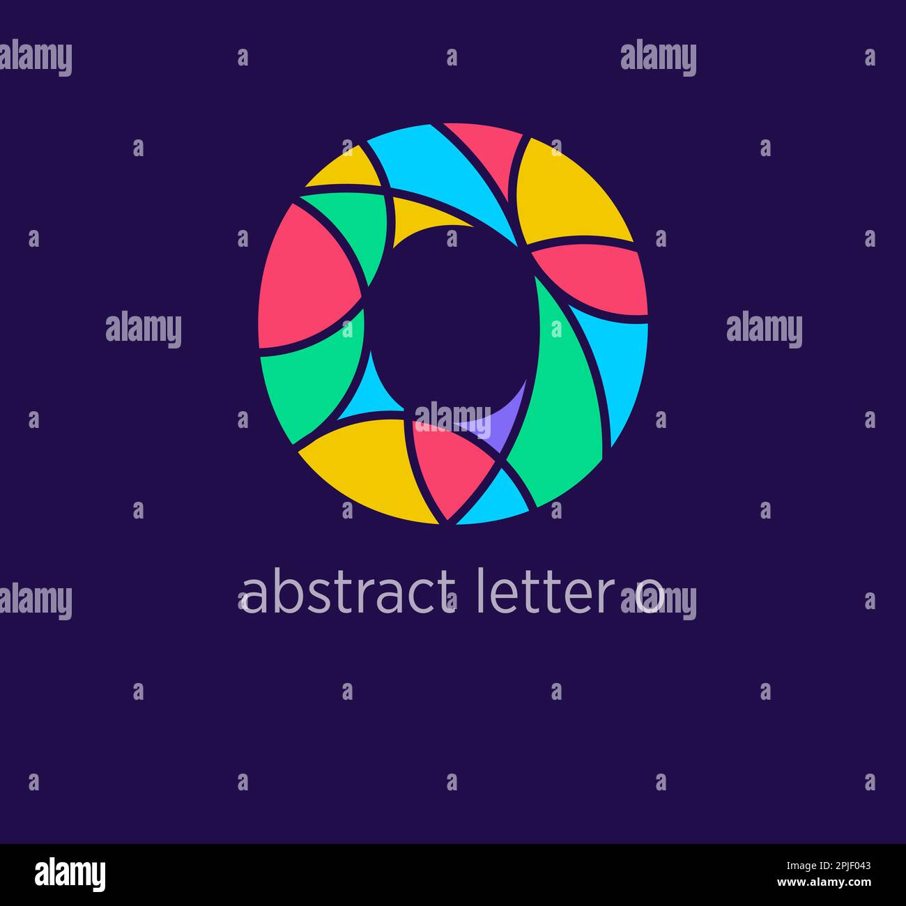 Letter o logo hi-res stock photography and images - Alamy