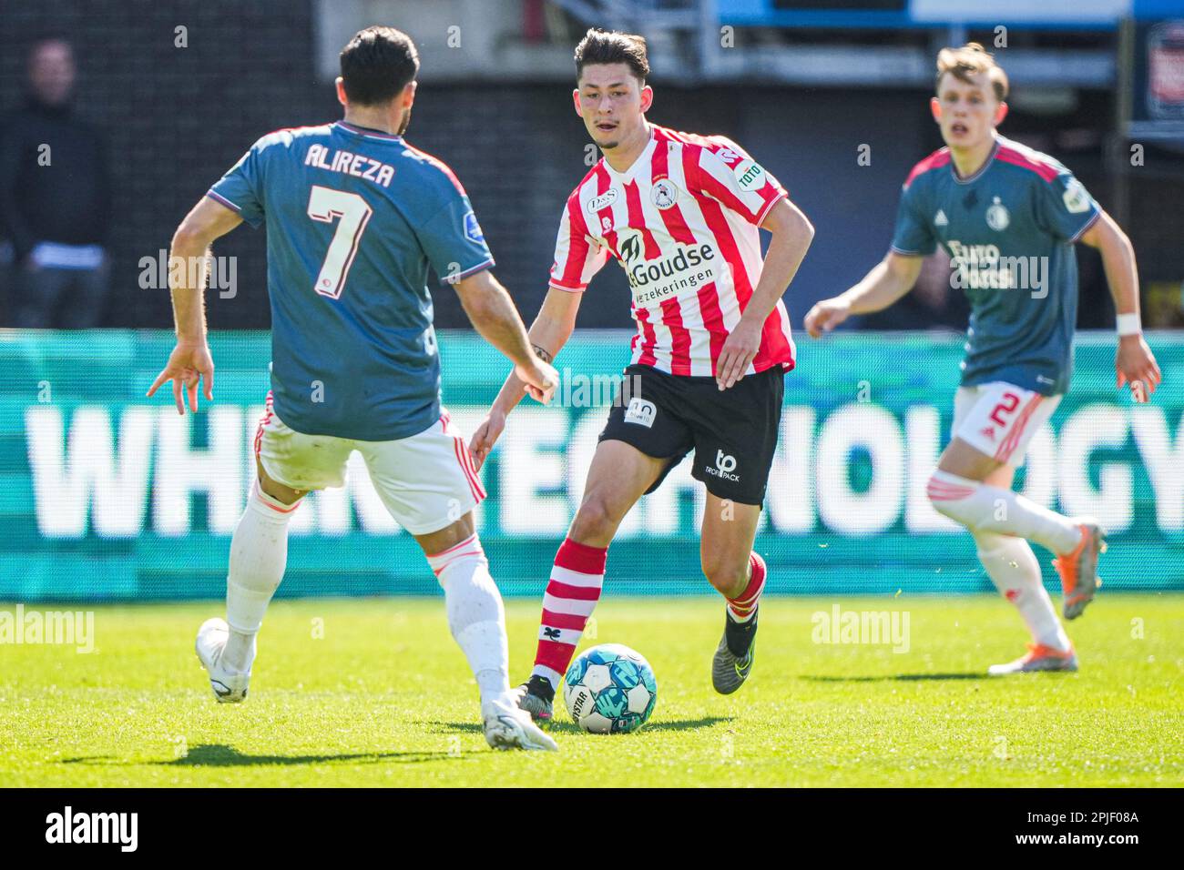 Rotterdam - Jeremy van Mullem of Sparta Rotterdam during the match between Sparta Rotterdam v ...