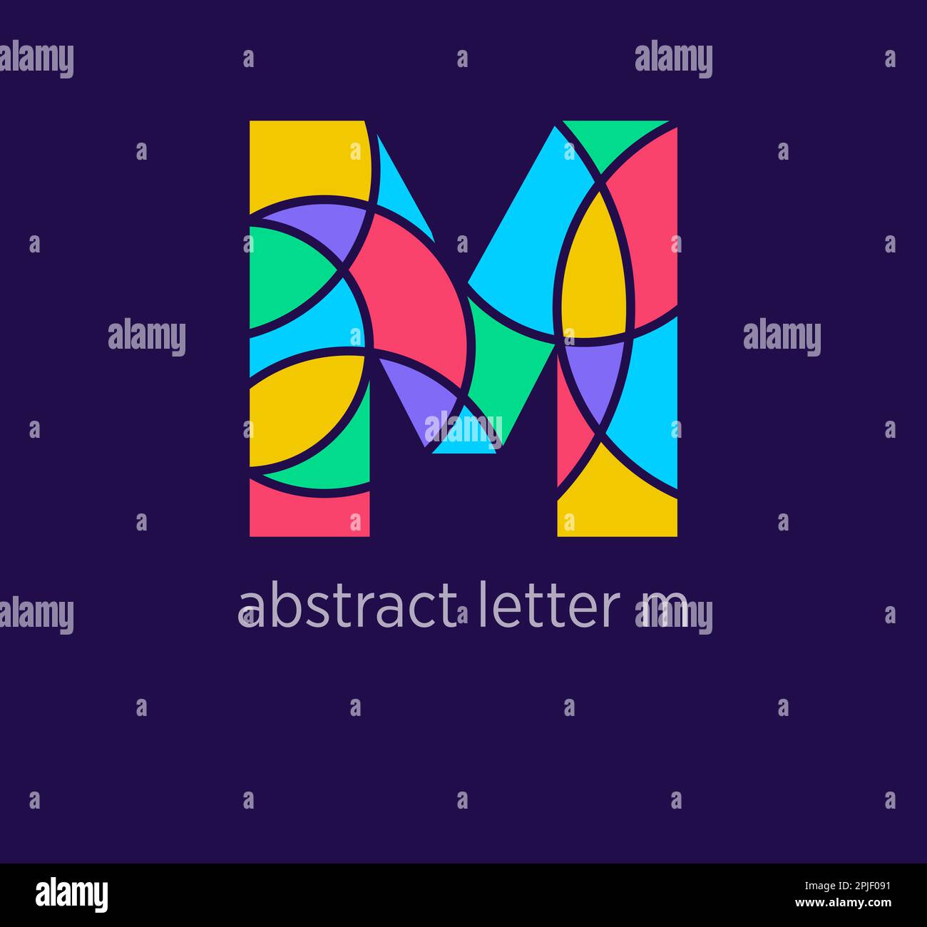 M modern icon hi-res stock photography and images - Alamy