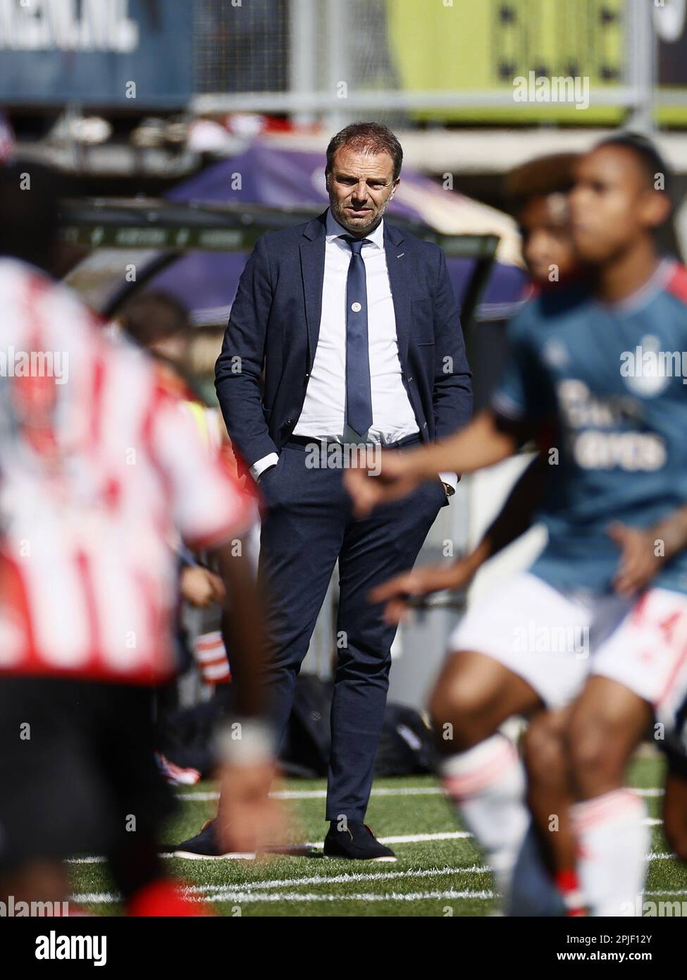 ROTTERDAM - Sparta Rotterdam coach Maurice Steijn during the Dutch ...