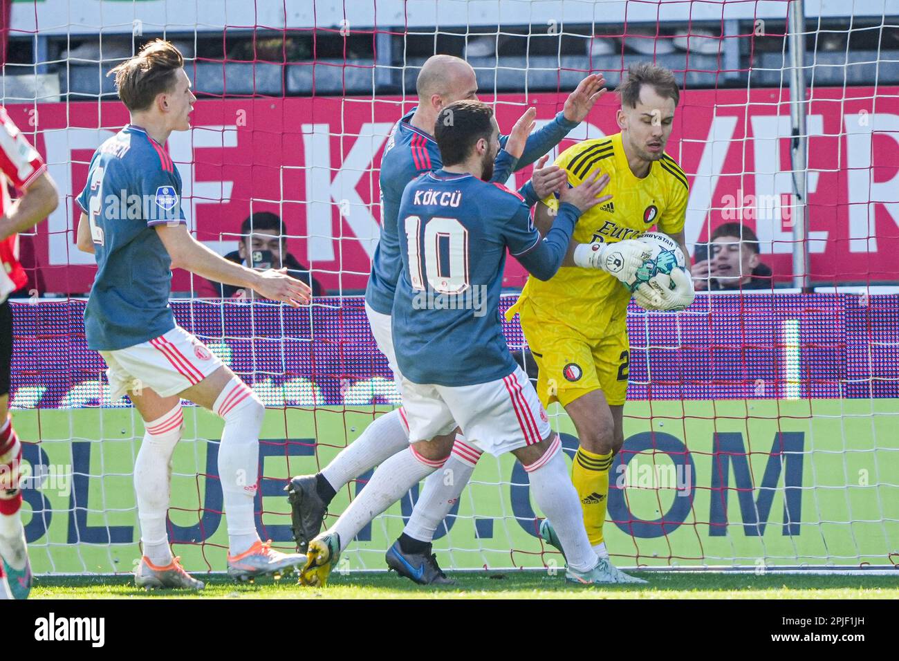 Rotterdam - Feyenoord keeper Timon Wellenreuther during the match ...