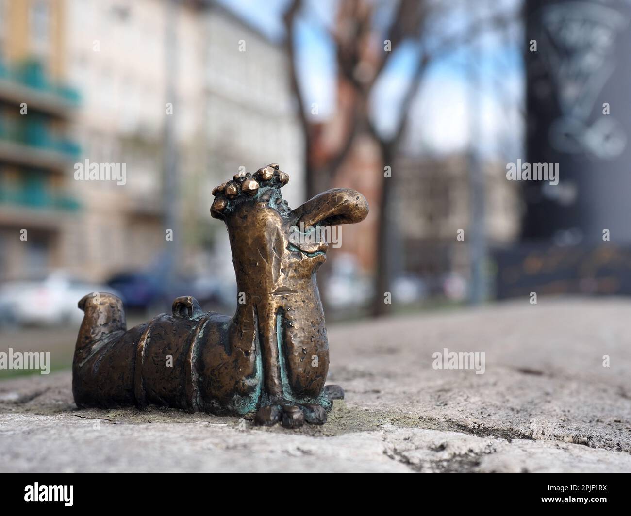 Kolodko: Főkac mini-sculpture - Budapest Stock Photo - Alamy