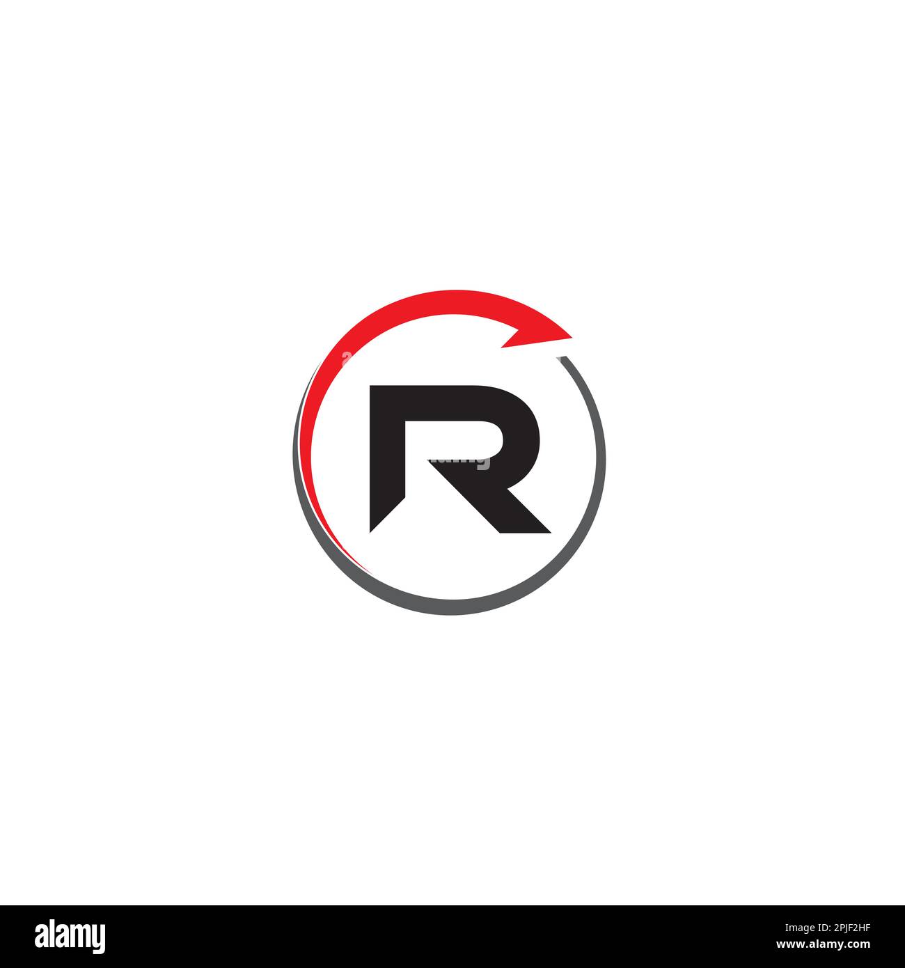 Letter R and Arrow logo or icon design Stock Vector Image & Art - Alamy
