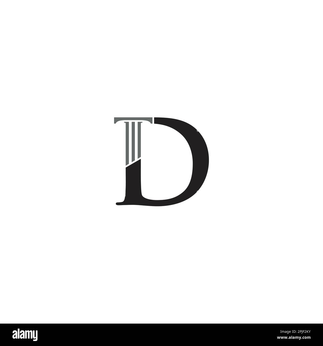 Column logo design hi-res stock photography and images - Alamy