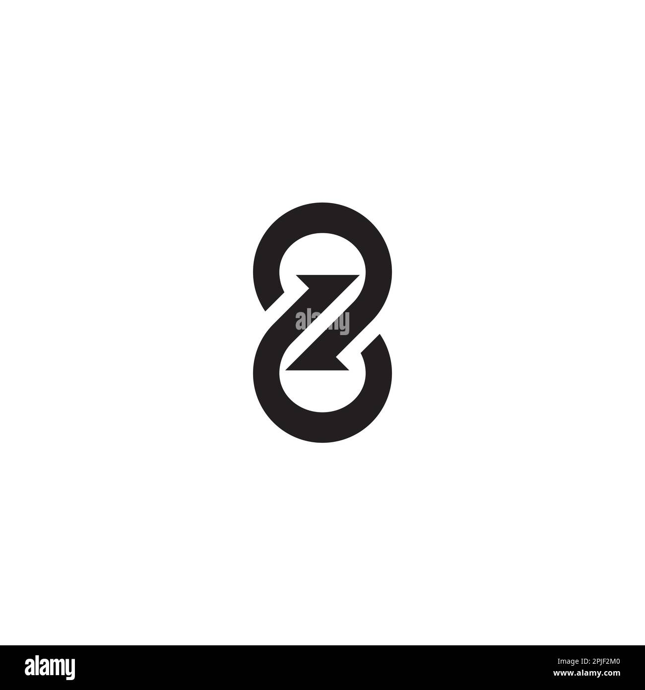 Infinity and Arrows logo or icon design Stock Vector Image & Art - Alamy