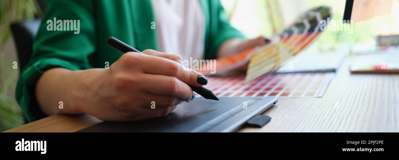 Professional interior designer workplace hi-res stock photography and ...